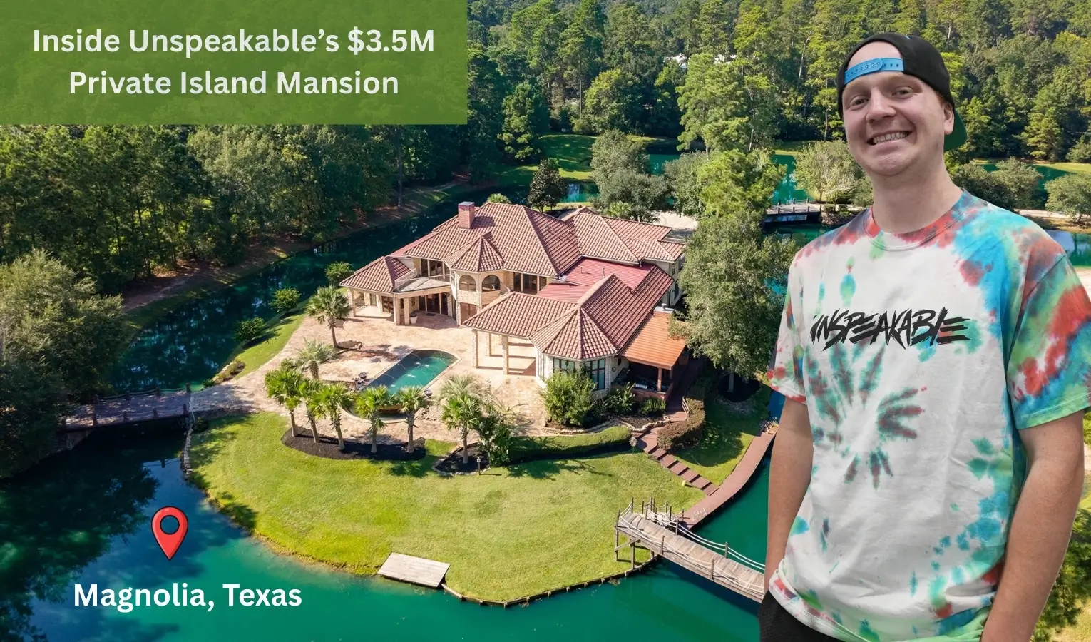 Inside Unspeakable’s $3.5M Private Island Mansion: Where Does Nathan ...
