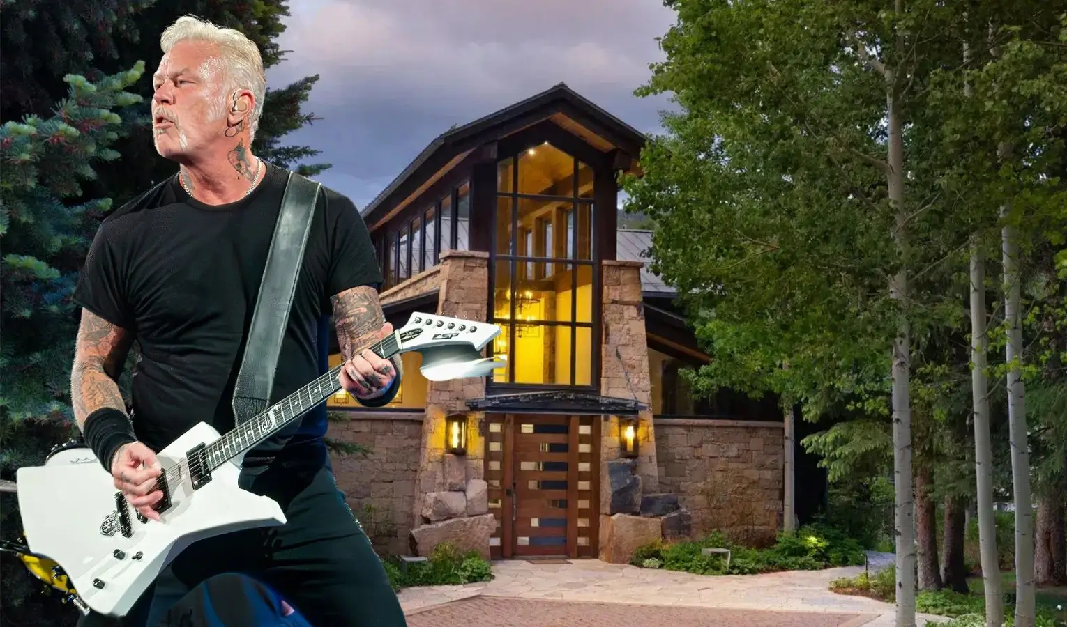 Inside James Hetfield’s $27.5 Million Vail Mansion - NylaHome